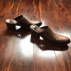 Freebird by Steven Shoes | Nib Steve Madden Freebird All Leather Mule ...